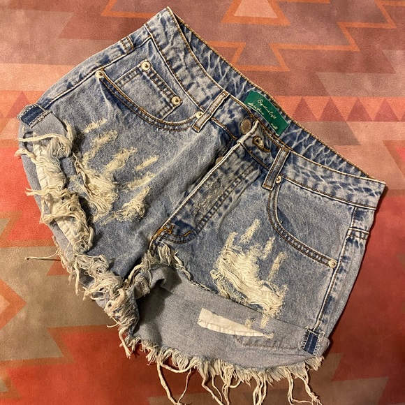 Signature | Shorts | Signature Distressed Cutoffs | Poshmark